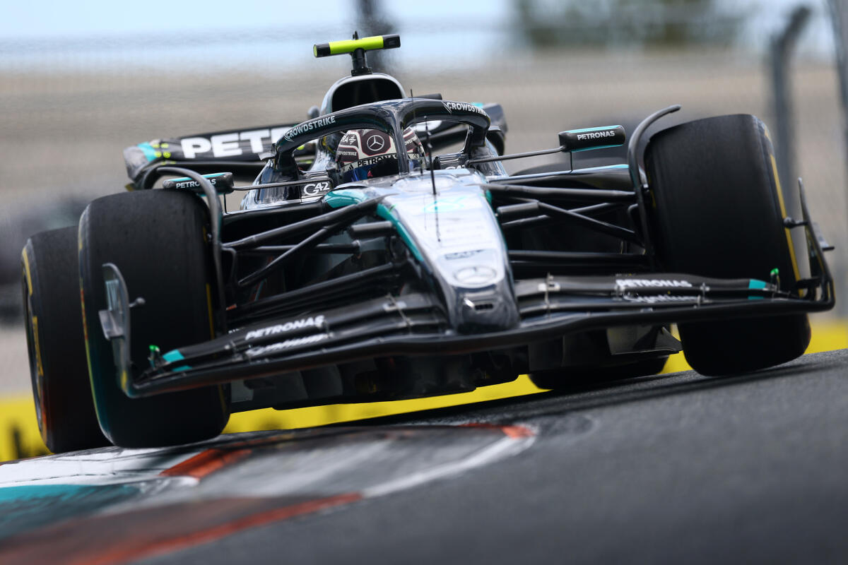 George Russell positief verrast met P3 in Miami - Grand Prix Radio