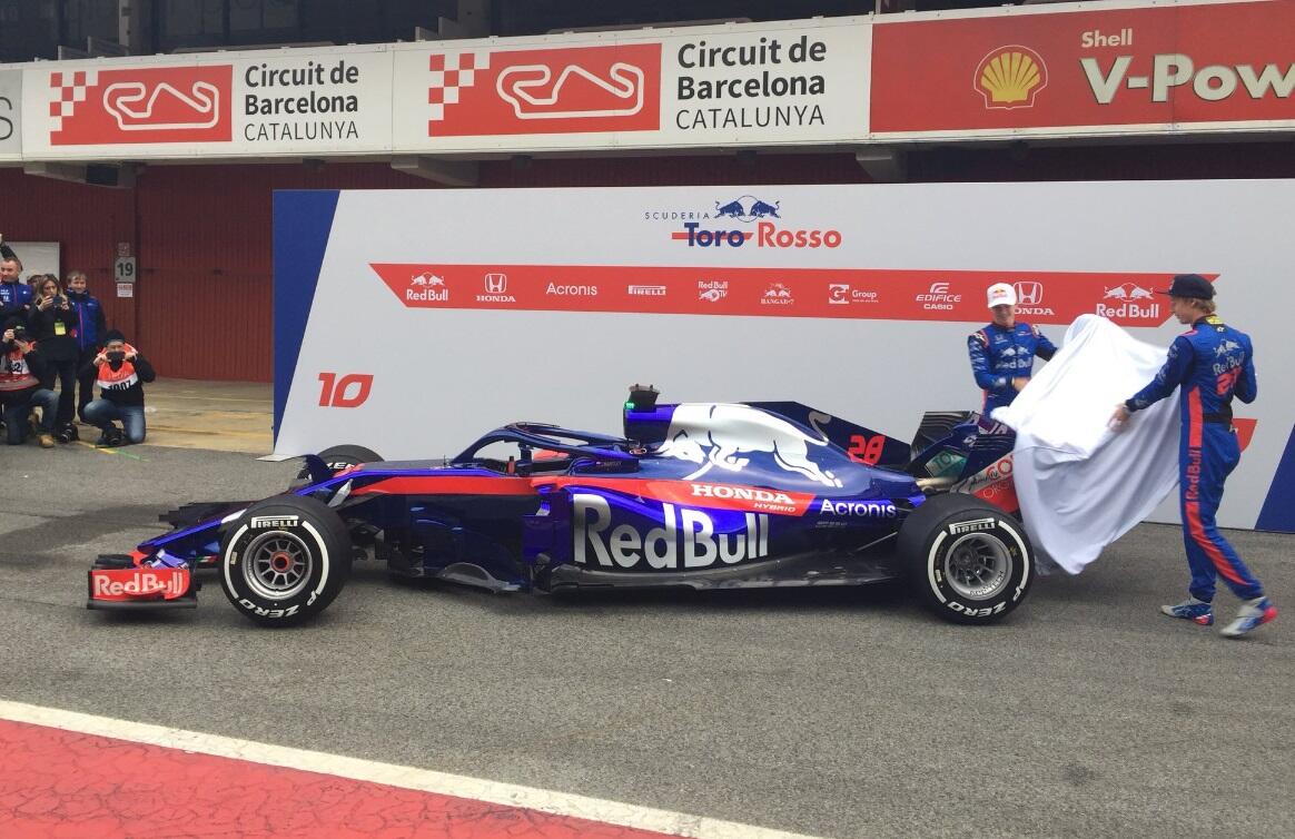 Officiële presentatie Toro Rosso STR13 - Grand Prix Radio