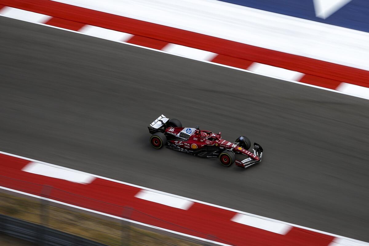 Charles Leclerc tevreden met P3 in Austin - Grand Prix Radio